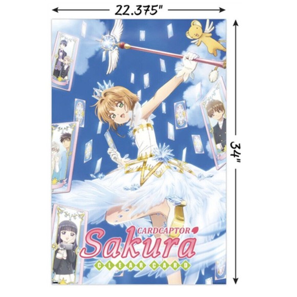 Art | Anime Poster Cardcaptor Sakura 22375x34 Wall Hanging Decor Art ...